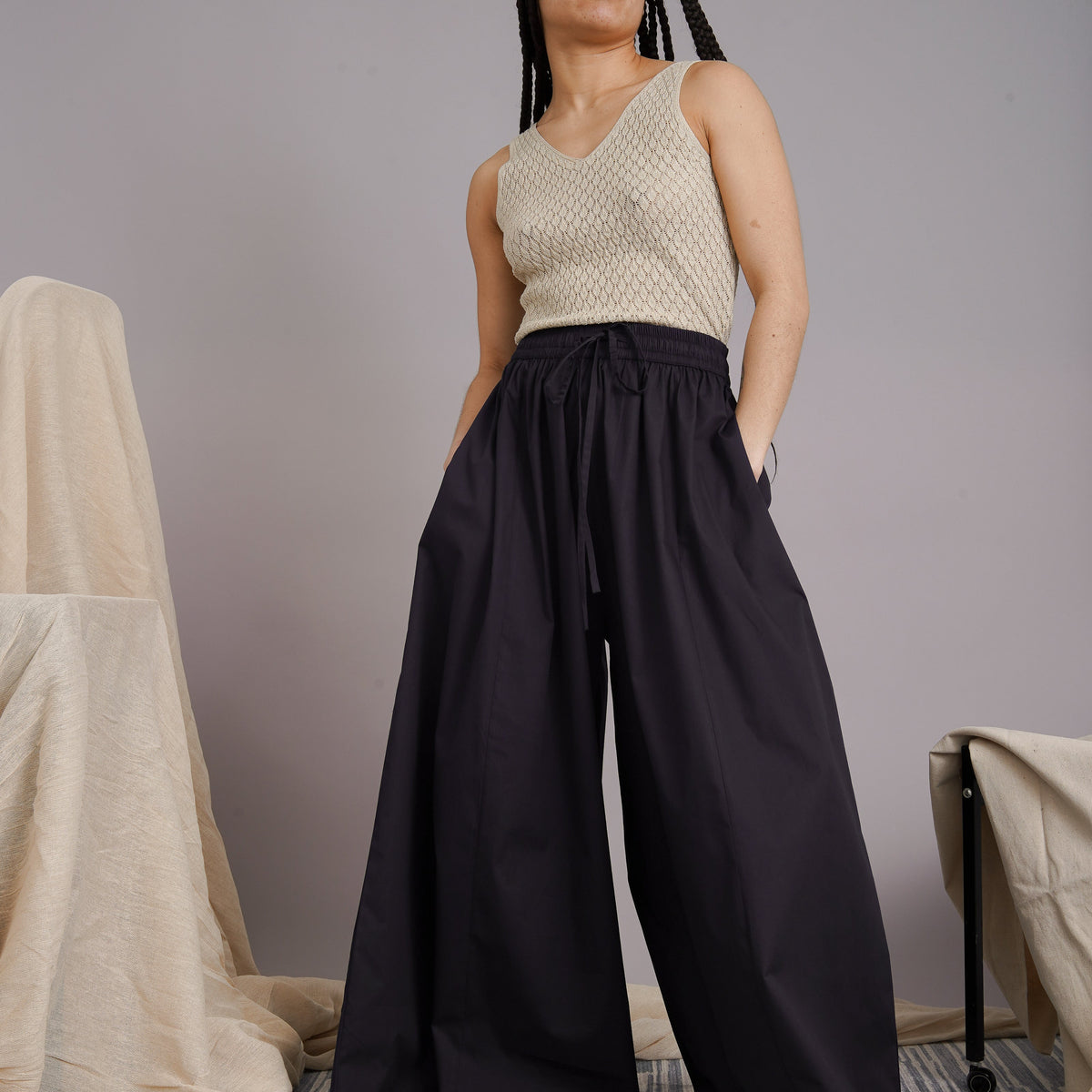 Wide-Leg Trousers & Palazzo Pants in Bold Prints | Kemi Telford