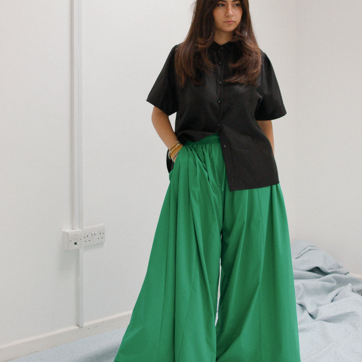 Charlie Green Palazzo Pants – Kemi Telford
